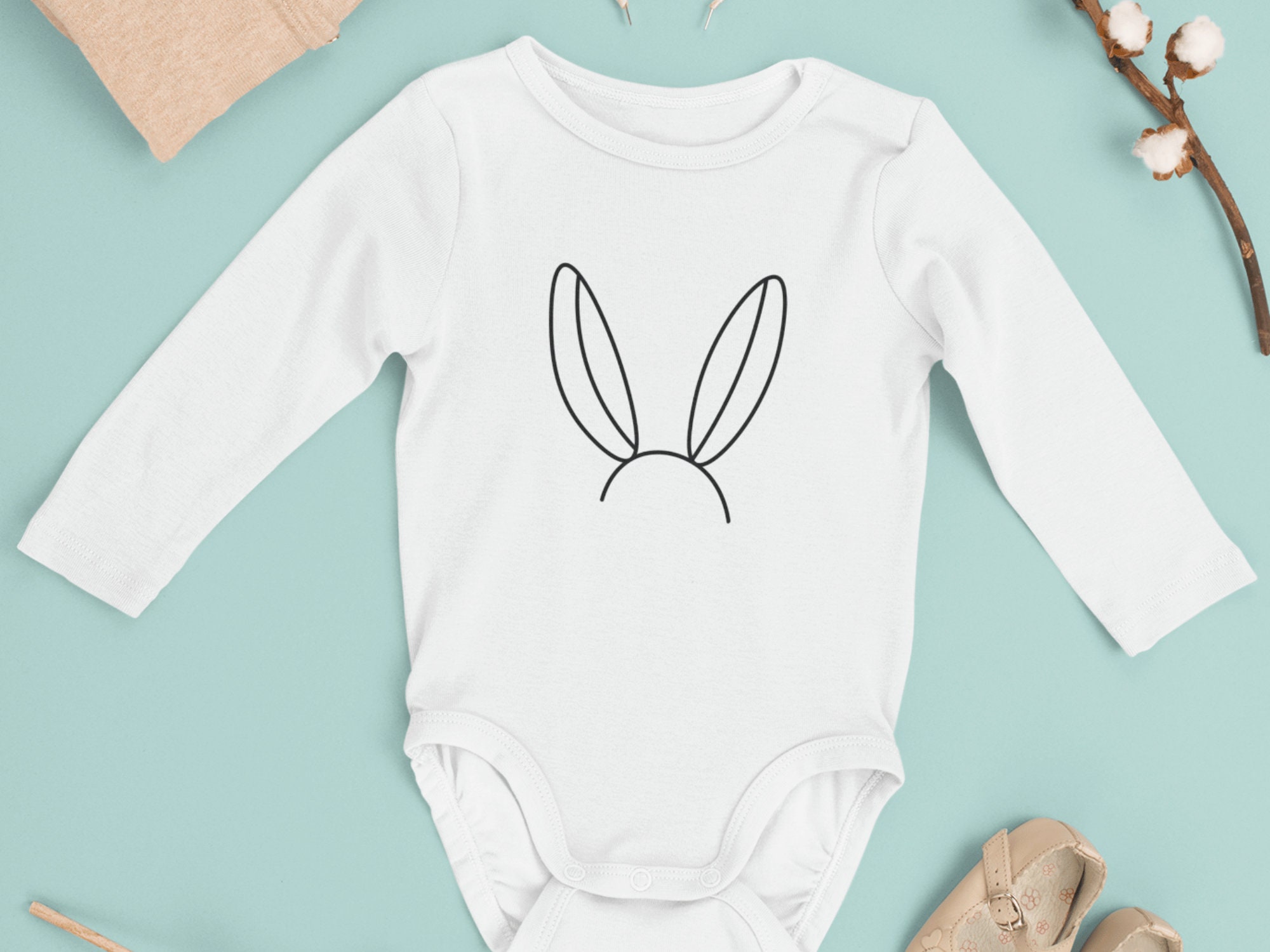 Bunny Ears Svg Bundle, Eastern Svg, Rabbit Svg, Easter Bunny Svg, Bunny ...