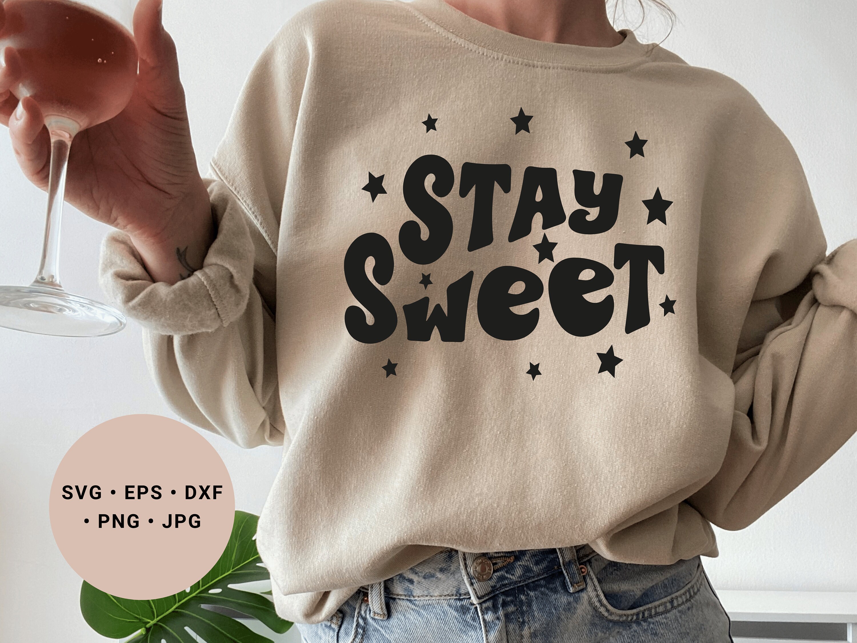 Stay Sweet Svg, Summer Svg, Hello Summer Svg, Positive Quotes Svg, Be ...
