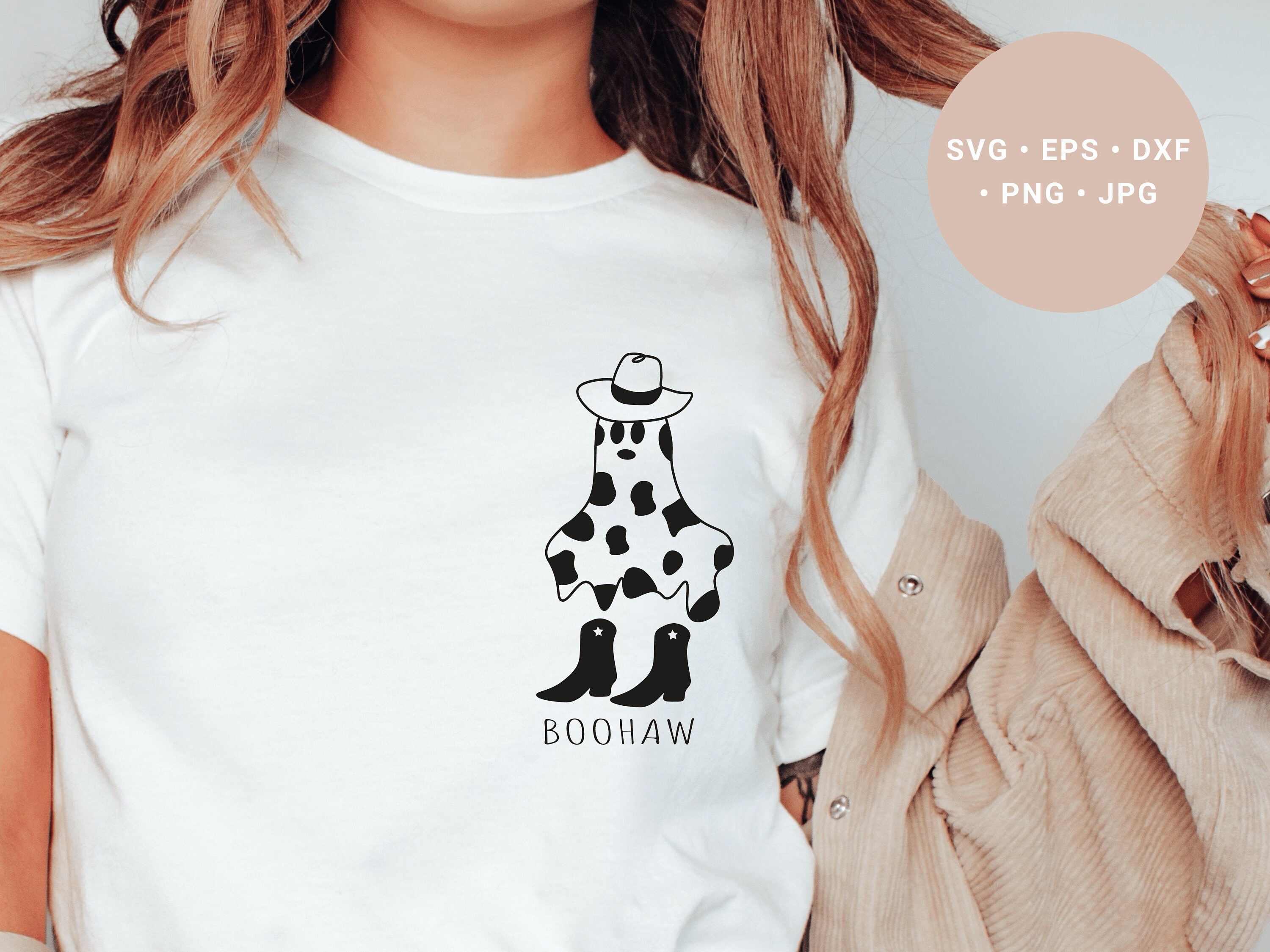 Boo Haw Svg Cowboy Ghost Svg Western Ghost Svg Western - Etsy
