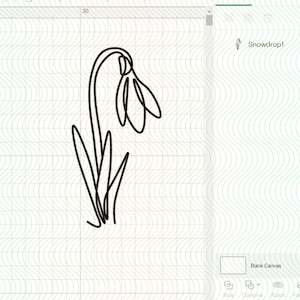 Snowdrop Flower Svg, Snowdrop Svg, Birth Flower Svg, January Birthday ...