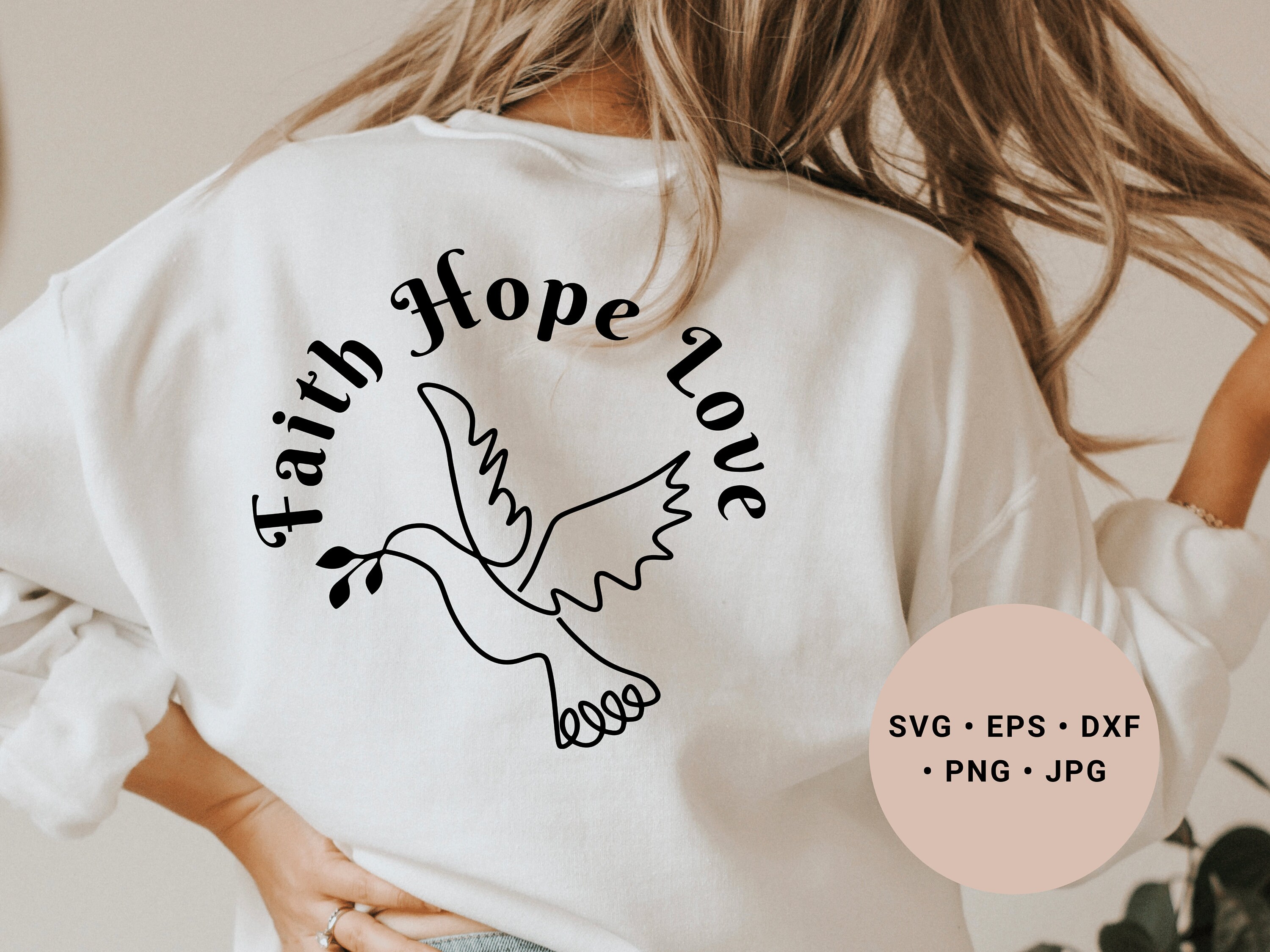 Faith Hope Love Svg Hope Svg Doves Svg Bible Verse Svg - Etsy