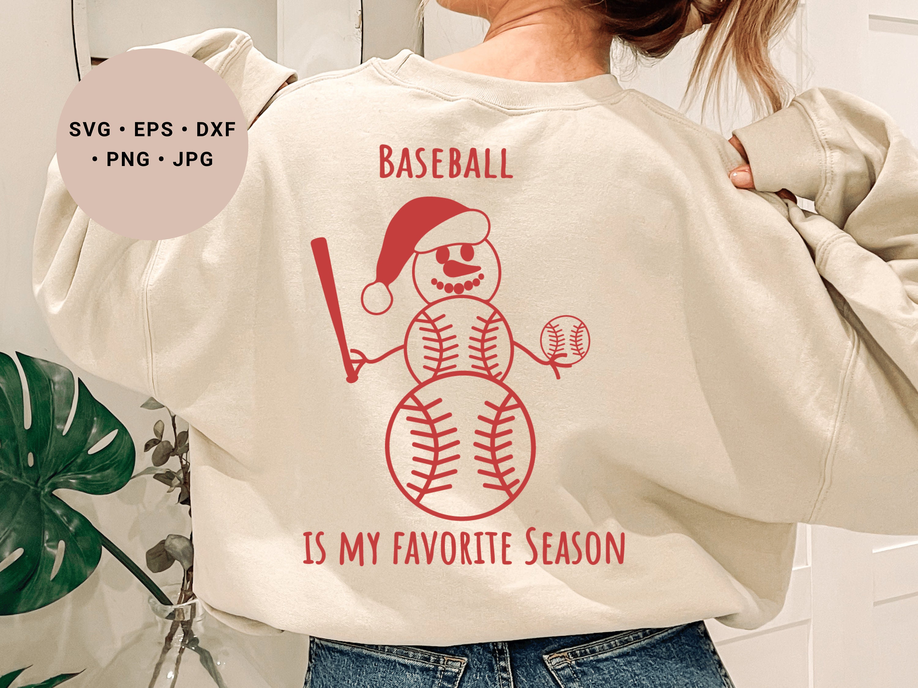 Baseball Snowman Svg Snowman Svg Santa Hat Svg Christmas - Etsy