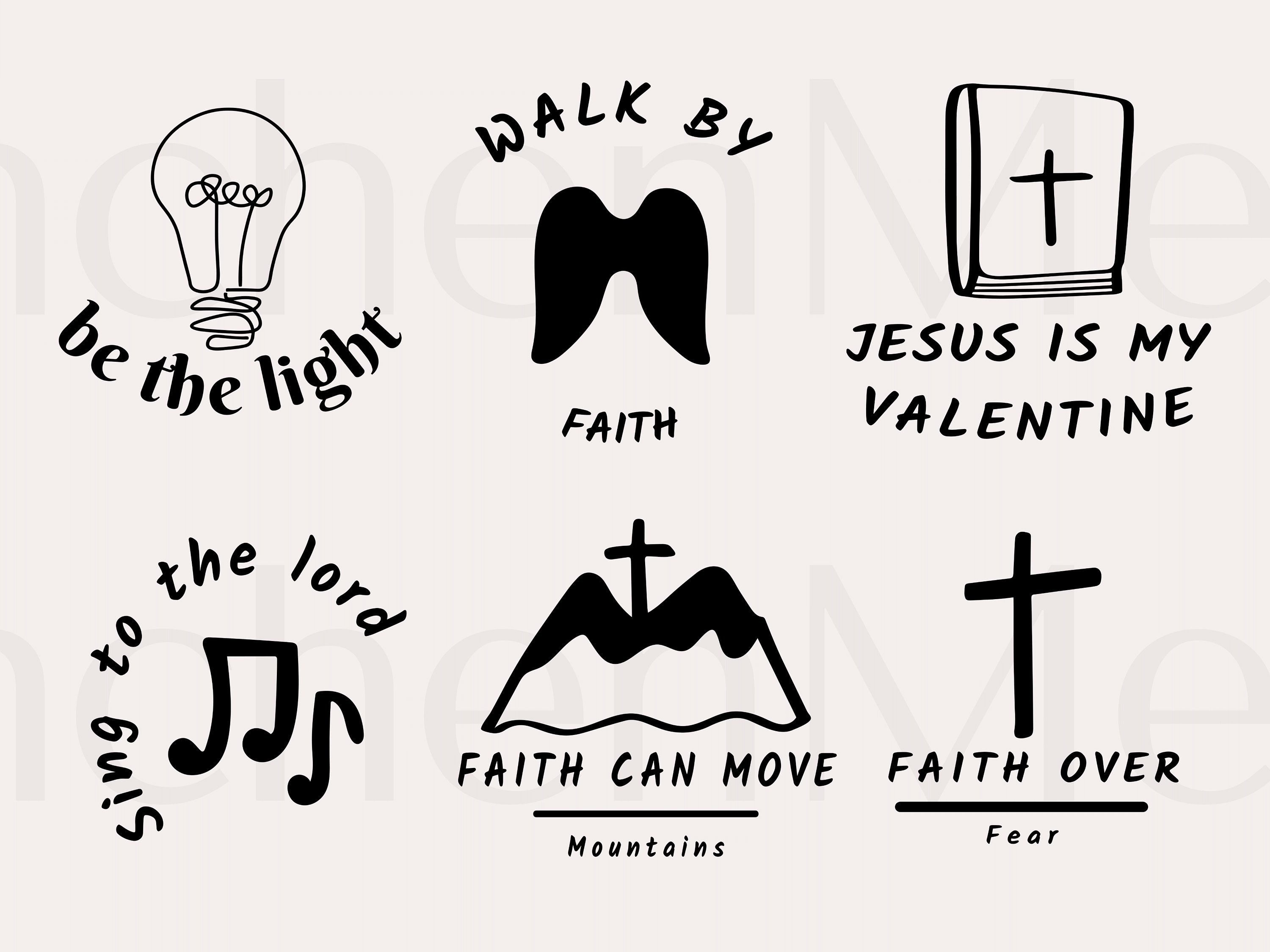 Christian Svg Bundle Religious Svg Bundle Scripture Bundle - Etsy