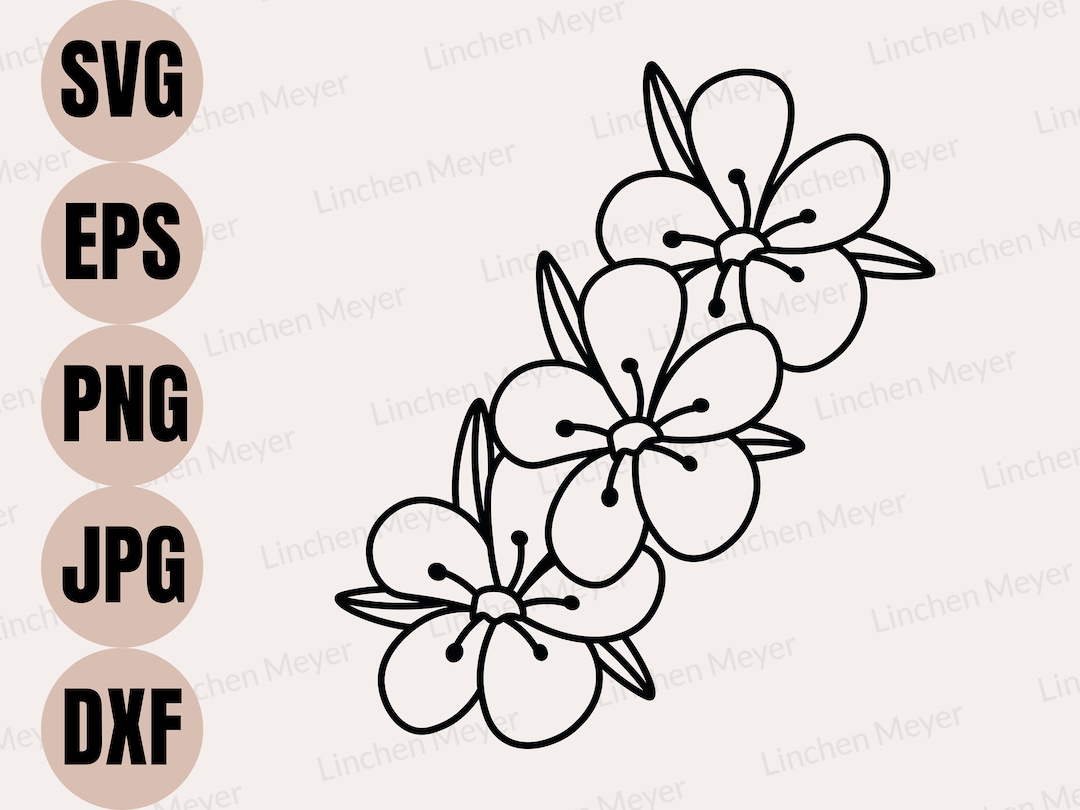 Floral Arrangement Svg, Flower Elements Svg, Wildflower Svg, Floral ...