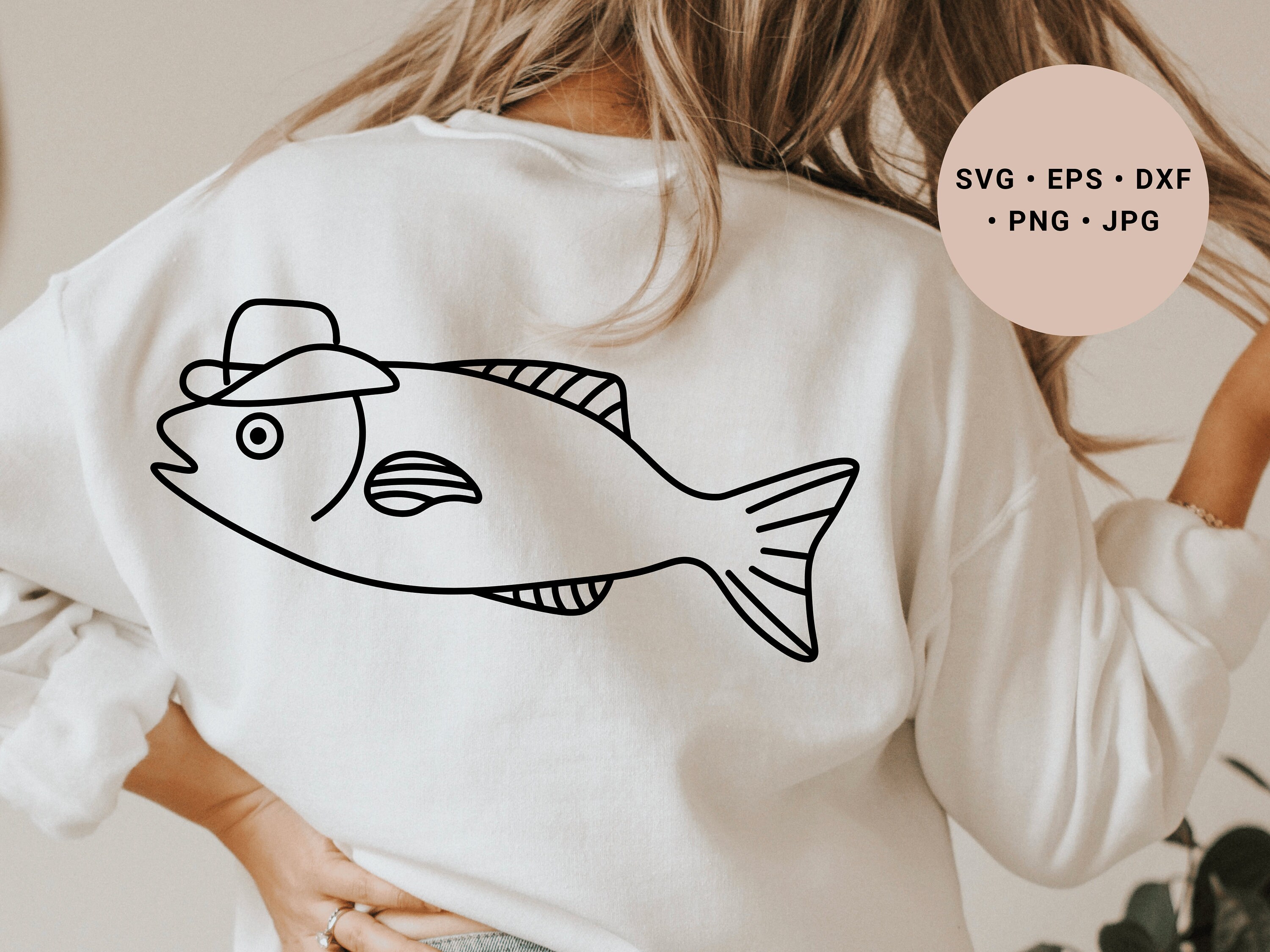 Fish Svg Western Svg Cowboy Fish Svg Cowboy Hat Svg - Etsy Canada