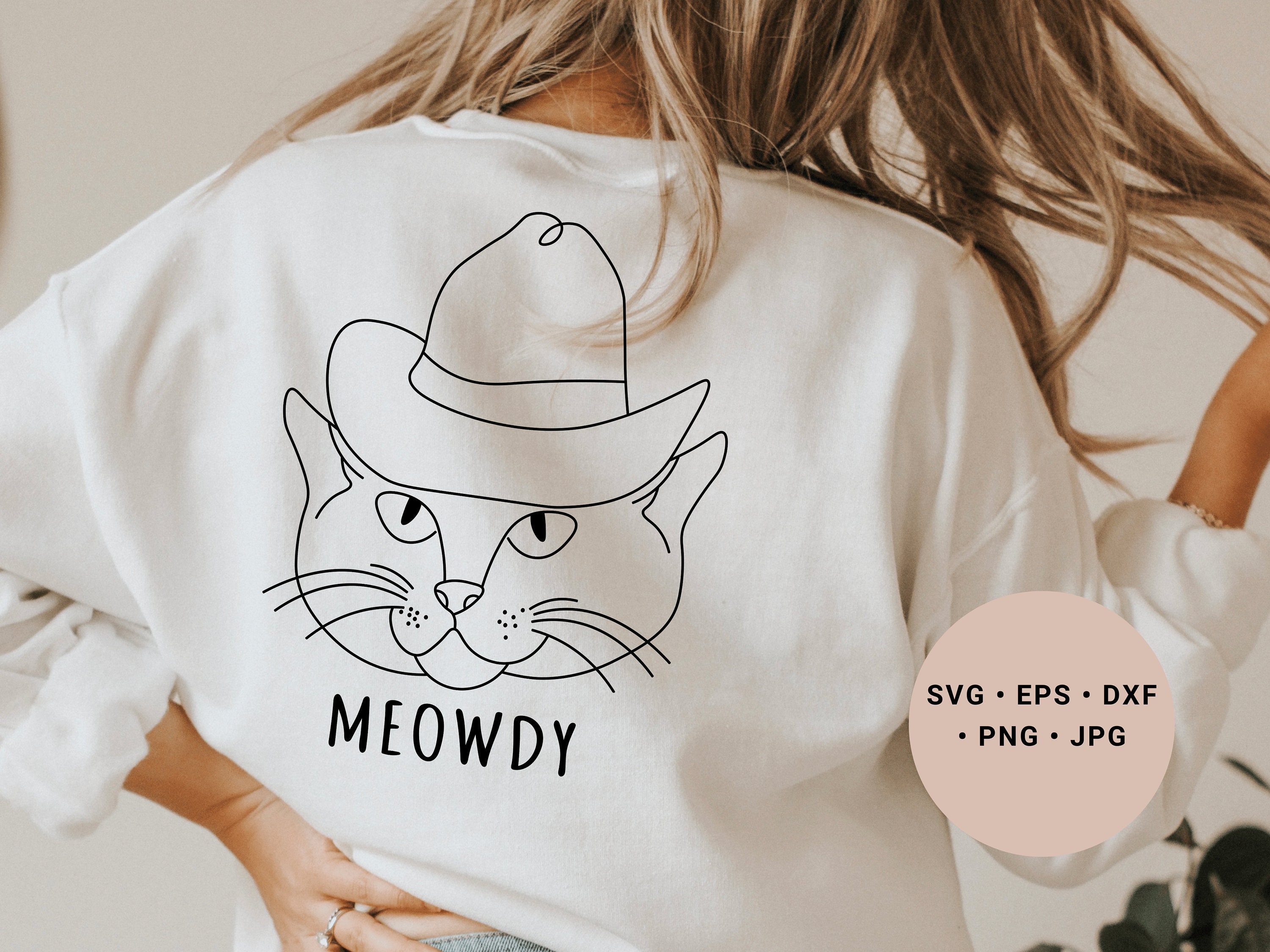 Meowdy Svg, Cowboy Hat Svg, Cat Svg, Cowboy Cat Svg, Texas Svg, Western ...