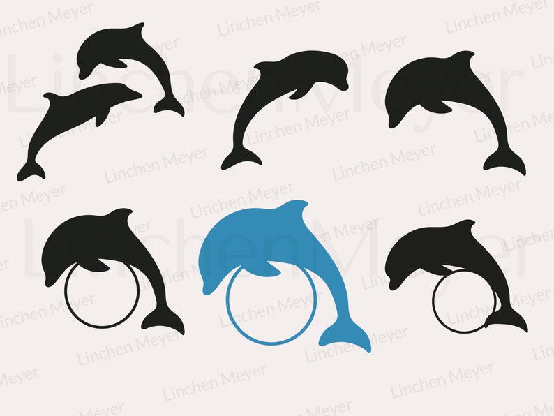Dolphin Svg File Dolphin Svg Bundle Dolphin Png Fish Svg - Etsy
