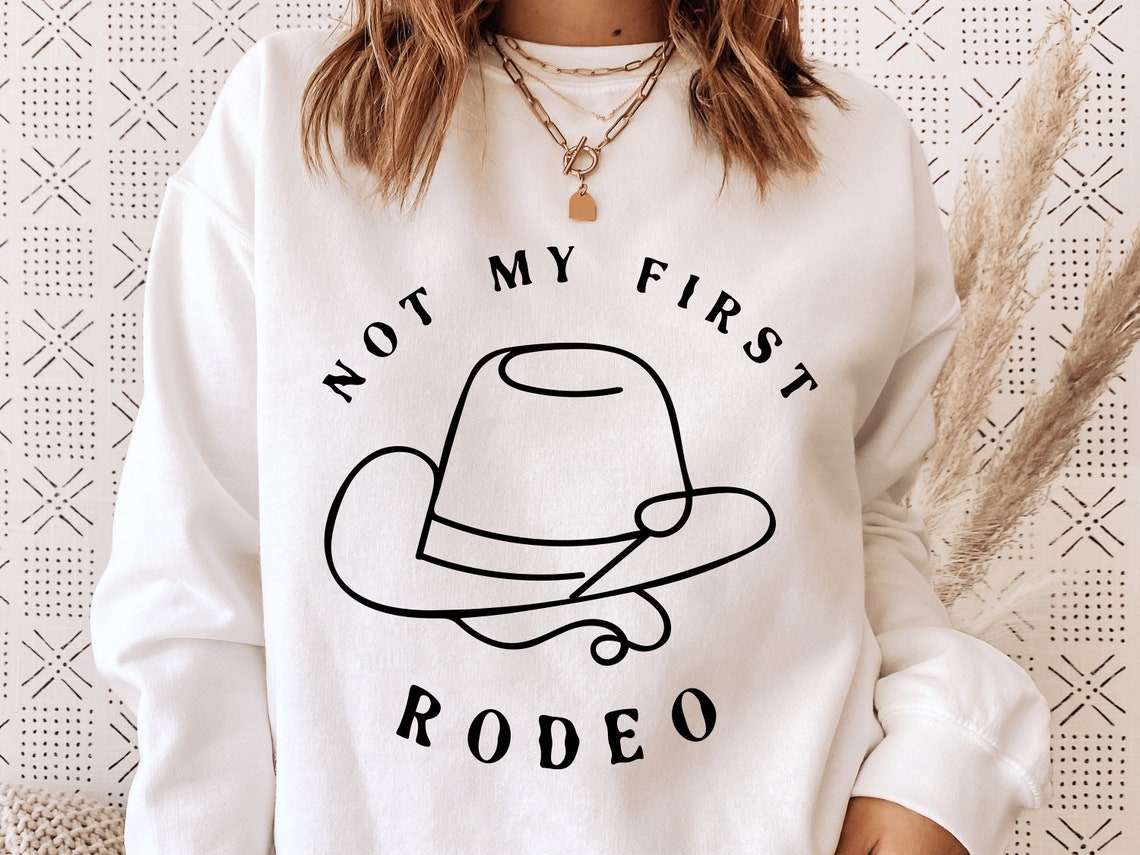 Not My First Rodeo Svg Cow Svg Western Svg Cowboys Svg - Etsy