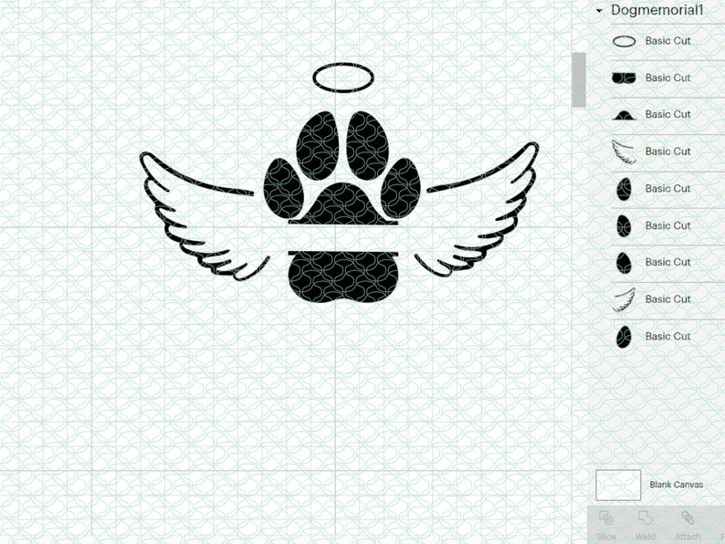 Dog Memorial Svg In Loving Memory Svg Pet Loss Svg Angel - Etsy México