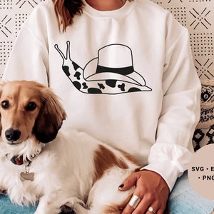 Snail Svg, Cowboy Hat Svg, Cowboy Snail Svg, Slug Svg, Funny Snail Svg ...