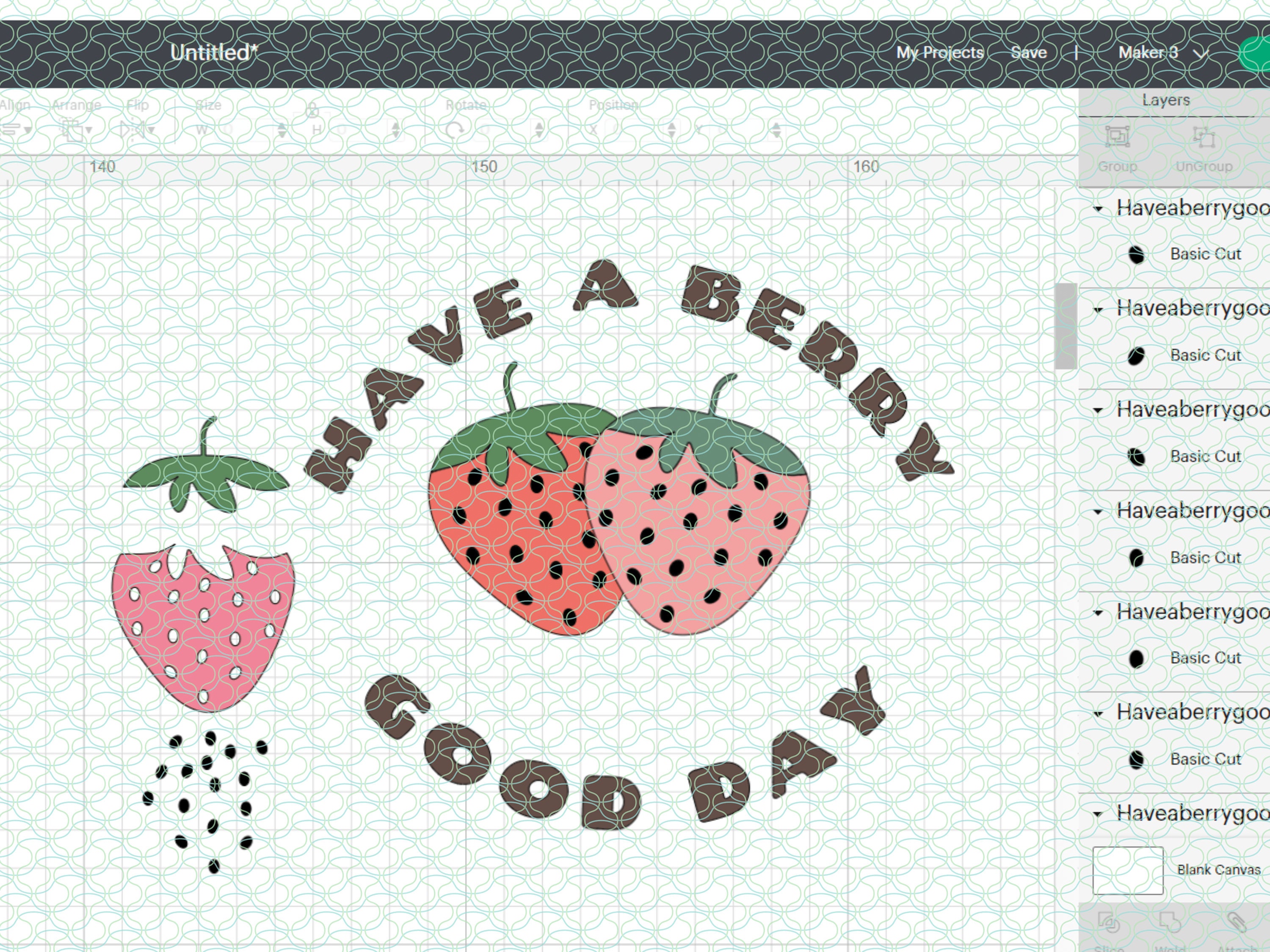 Have a Good Day Svg Mental Health Svg Strawberry Svg | Etsy