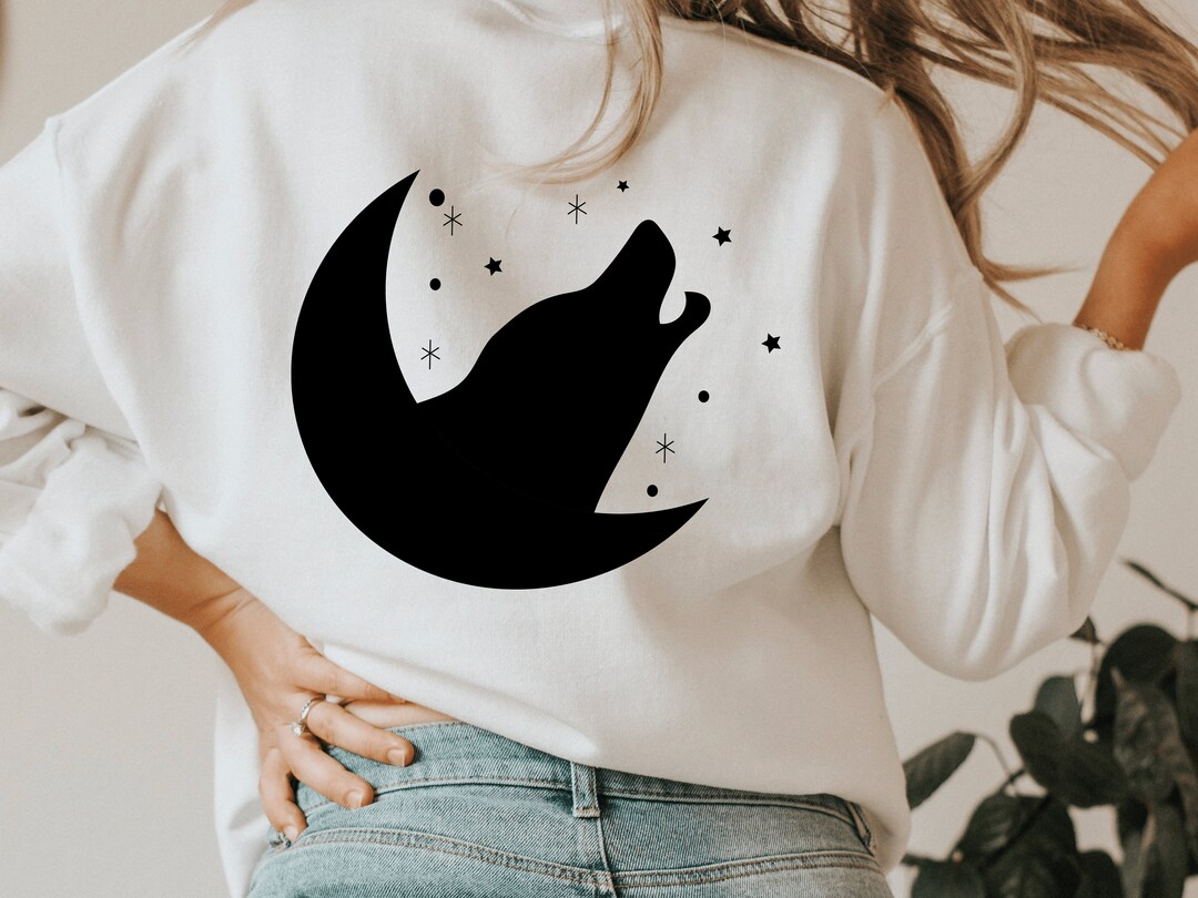 Mystical SVG, Magical SVG, Spiritual SVG, Moon Svg, Boho Svg, Wolf Svg ...