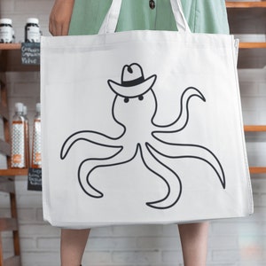 Octopus Svg, Cowboy Hat Svg, Tentacles Svg, Octopus Svg, Ocean Svg ...