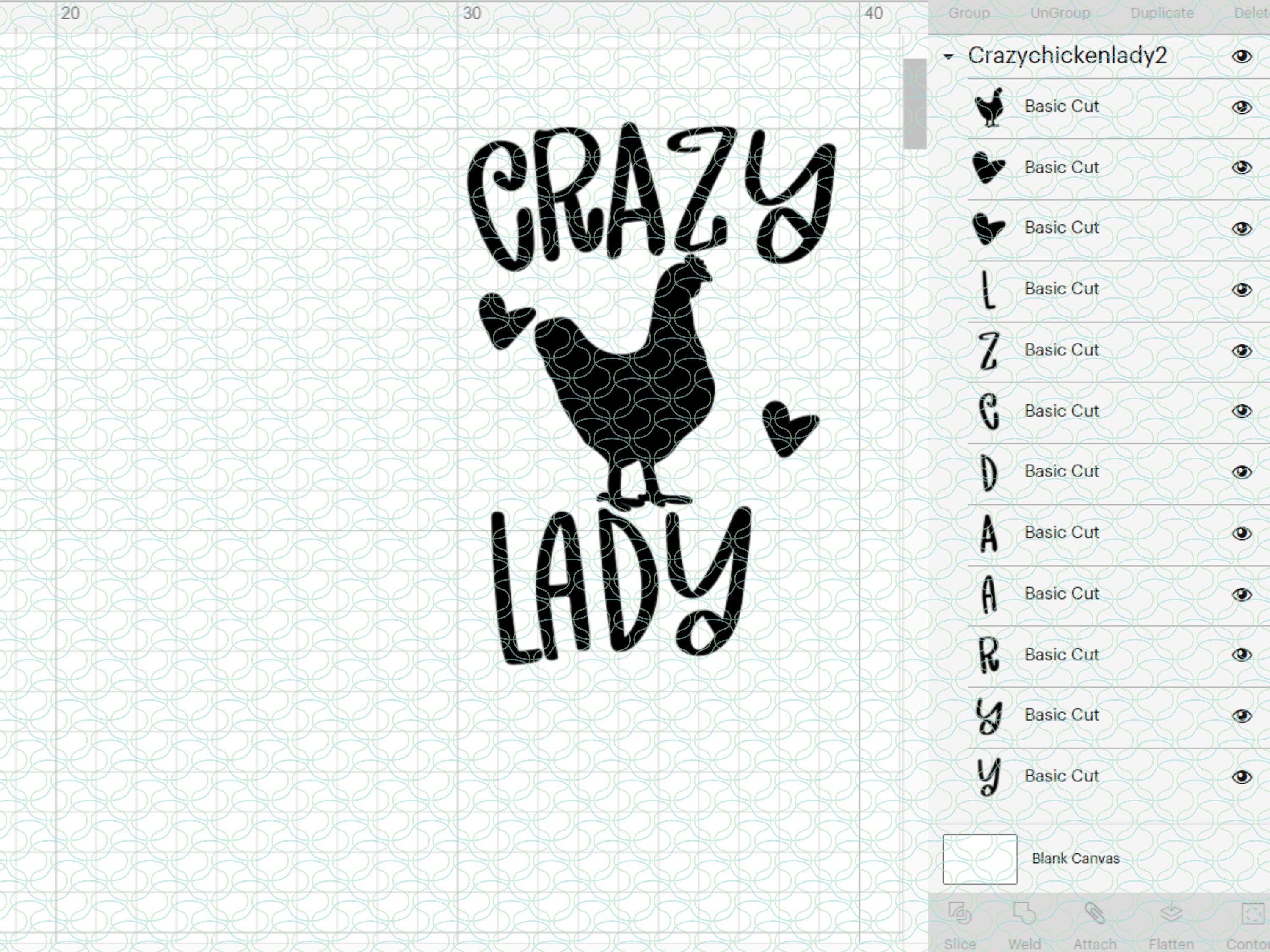 Crazy Chicken Lady Svg Chicken Svg Clipart Farm Animal Hen | Etsy