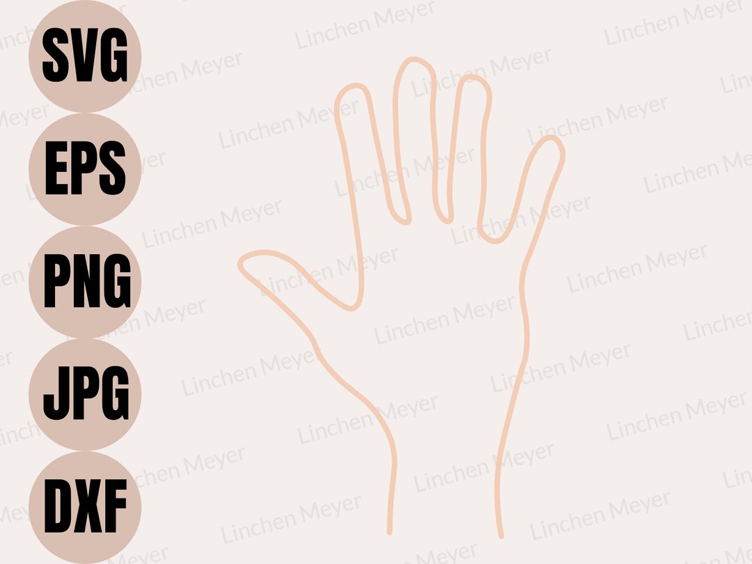 Hand Svg, Body Part Svg, Fingers Svg, Human Hands Svg, Arms and Hands ...