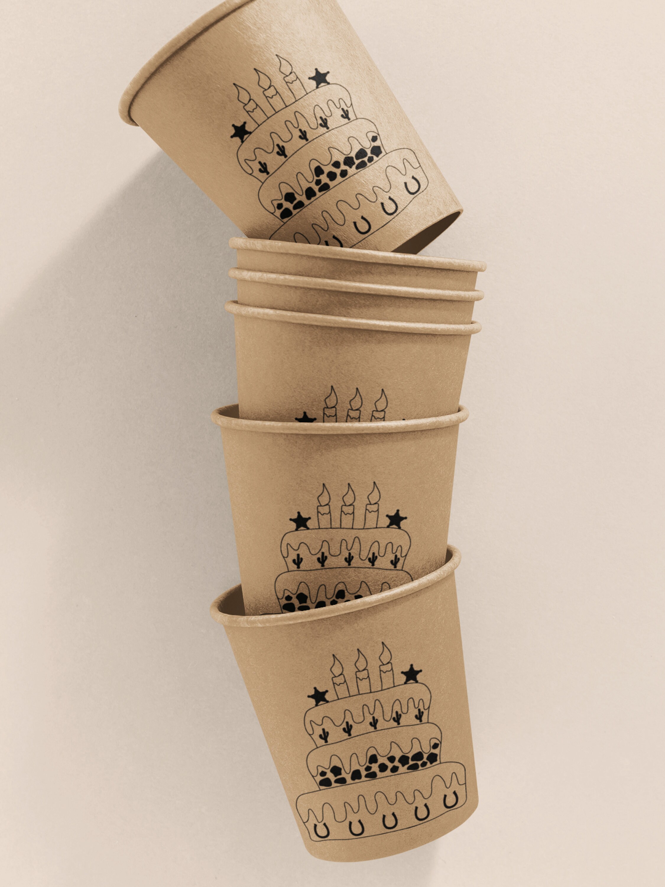 Western Birthday Svg Birthday Party Svg Cowboy Birthday Cake | Etsy