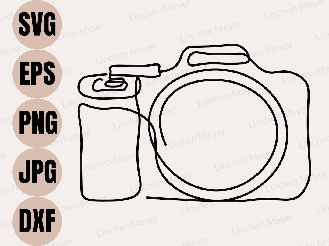 Camera Svg, Photographer Svg, Photography Svg, Camera Line Art Svg ...