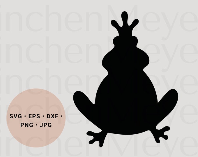 Frog Prince Princess Svg | Toddler Svg | Frog Svg | Frog Clipart ...