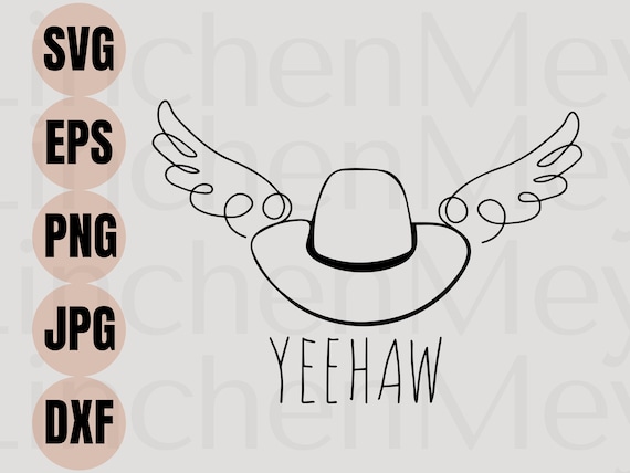 Western Svg Angel Wings Svg Cowgirl Svg Angel Clipart - Etsy India
