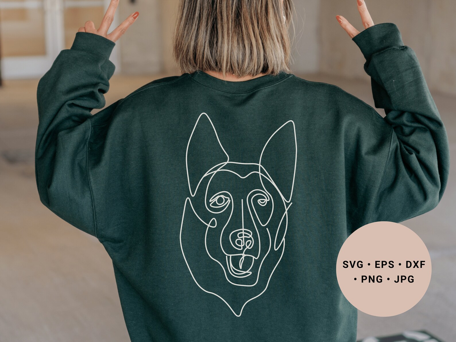 German Shepherd Svg, Service Dog Svg, German Shepherd Mom, Dog Face Svg ...