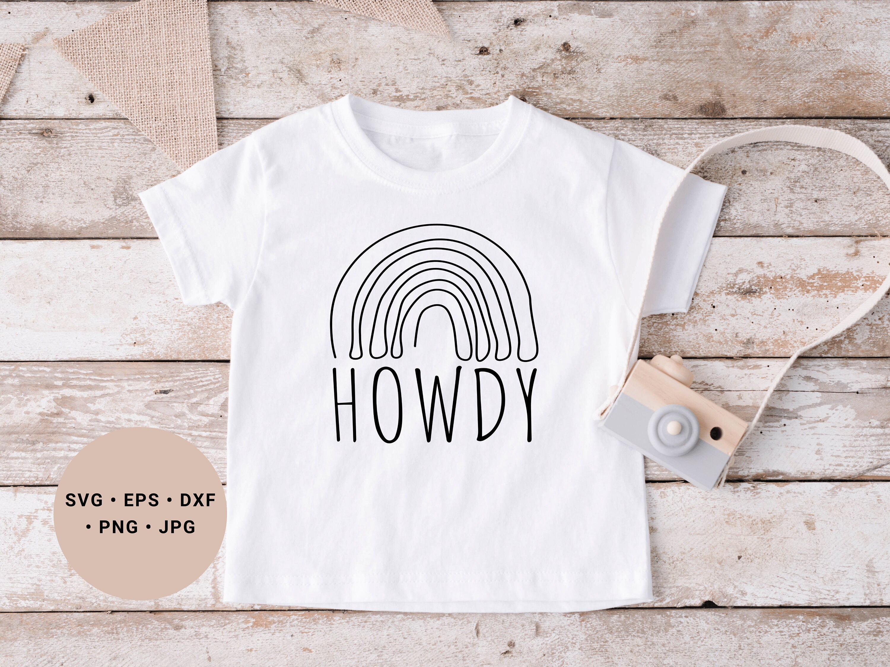 Country Baby Svg Western Toddler Svg Rainbow Svg Howdy Svg - Etsy