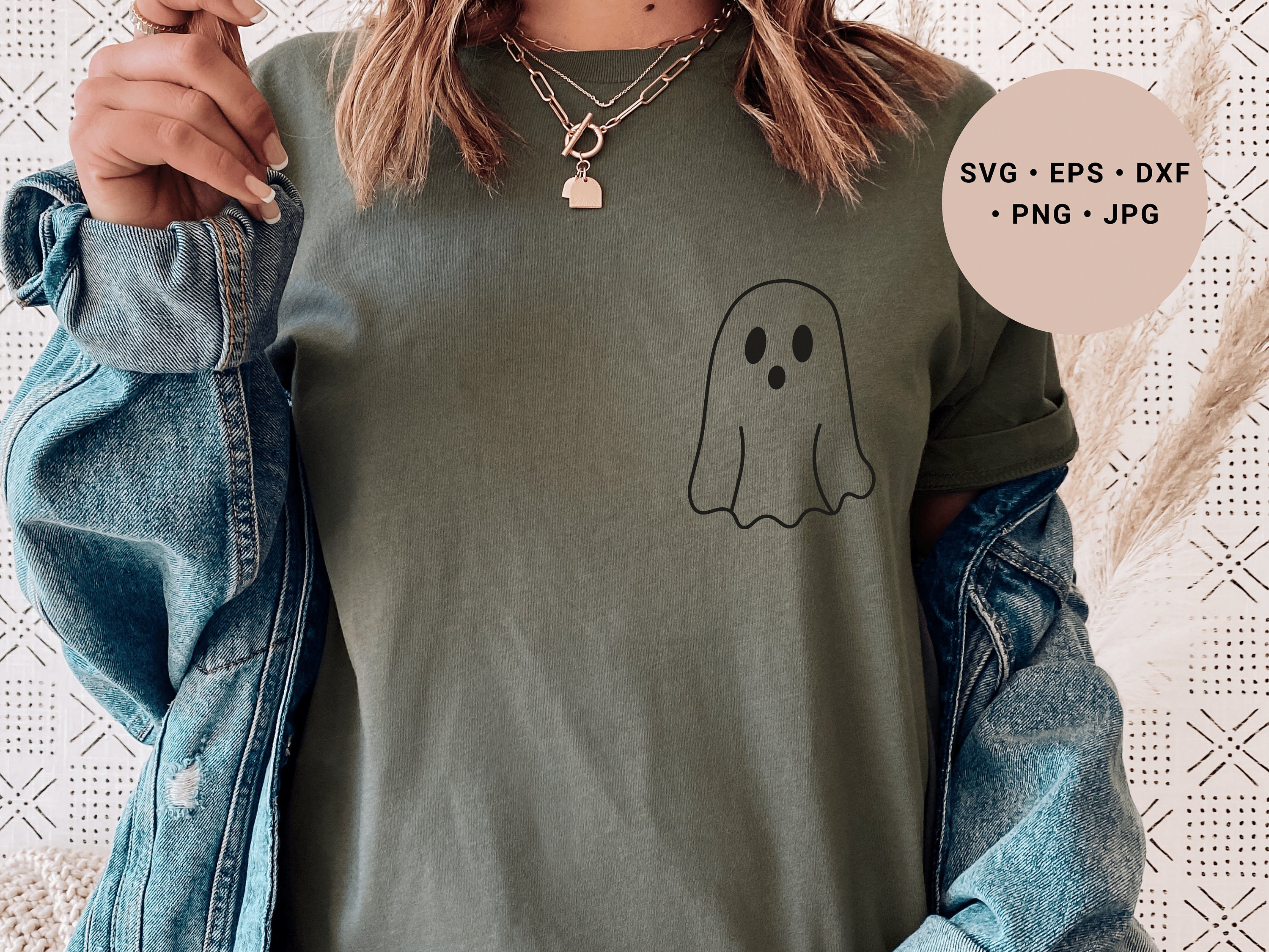 Ghost Svg Cute Ghost Svg Spooky Season Svg Little Ghost - Etsy