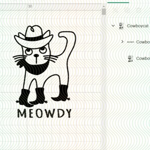 Cowboy Cat Svg, Meowdy Cat Svg, Funny Cowboy Cat Svg, Cat Lover Svg ...