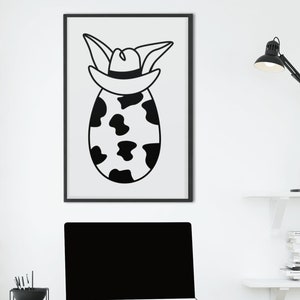 Cowboy Svg, Easter Egg Svg, Cowboy Hat Svg, Cowboy Easter Svg, Happy ...