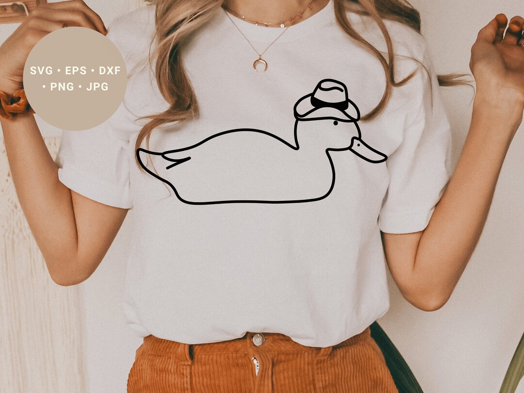 Western Svg, Cowboy Duck Svg, Duck Svg, Cowboy Hat Svg, Rodeo Svg ...