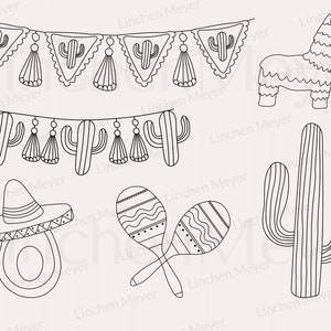 Final Fiesta Svg, Cactus Svg, Sombrero Svg, Fiesta Mexico Svg Bundle ...