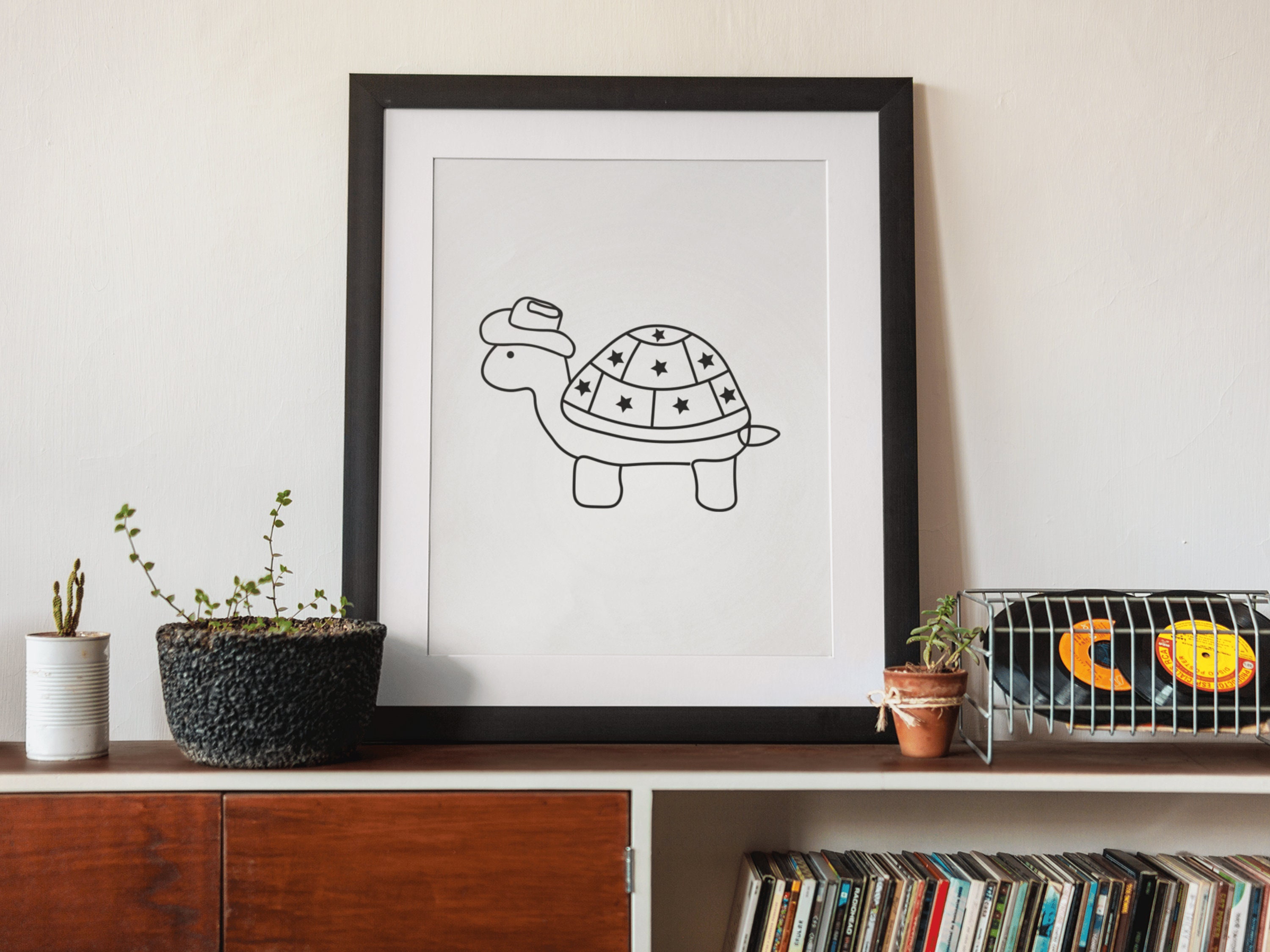 Turtle Svg Cowboy Svg Cowboy Hat Svg Western Svg Turtle | Etsy Österreich