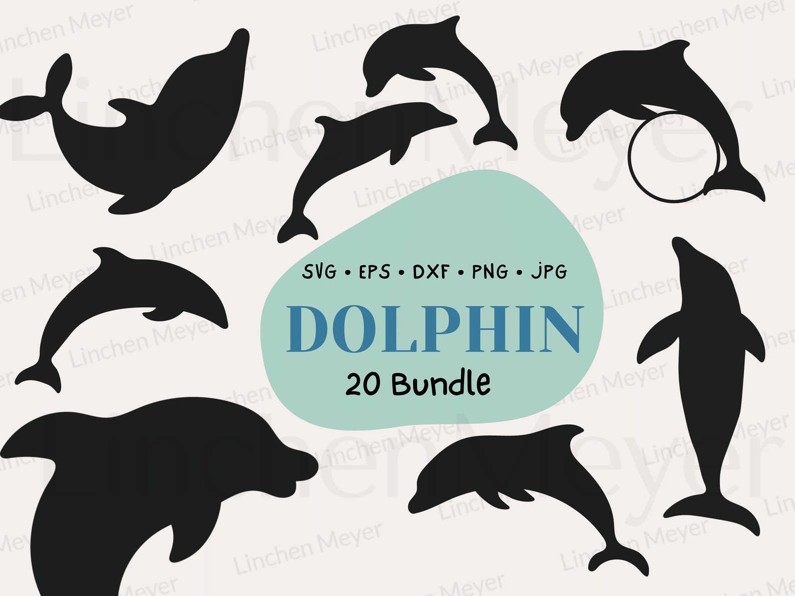 Dolphin Svg File Dolphin Svg Bundle Dolphin Png Fish Svg - Etsy