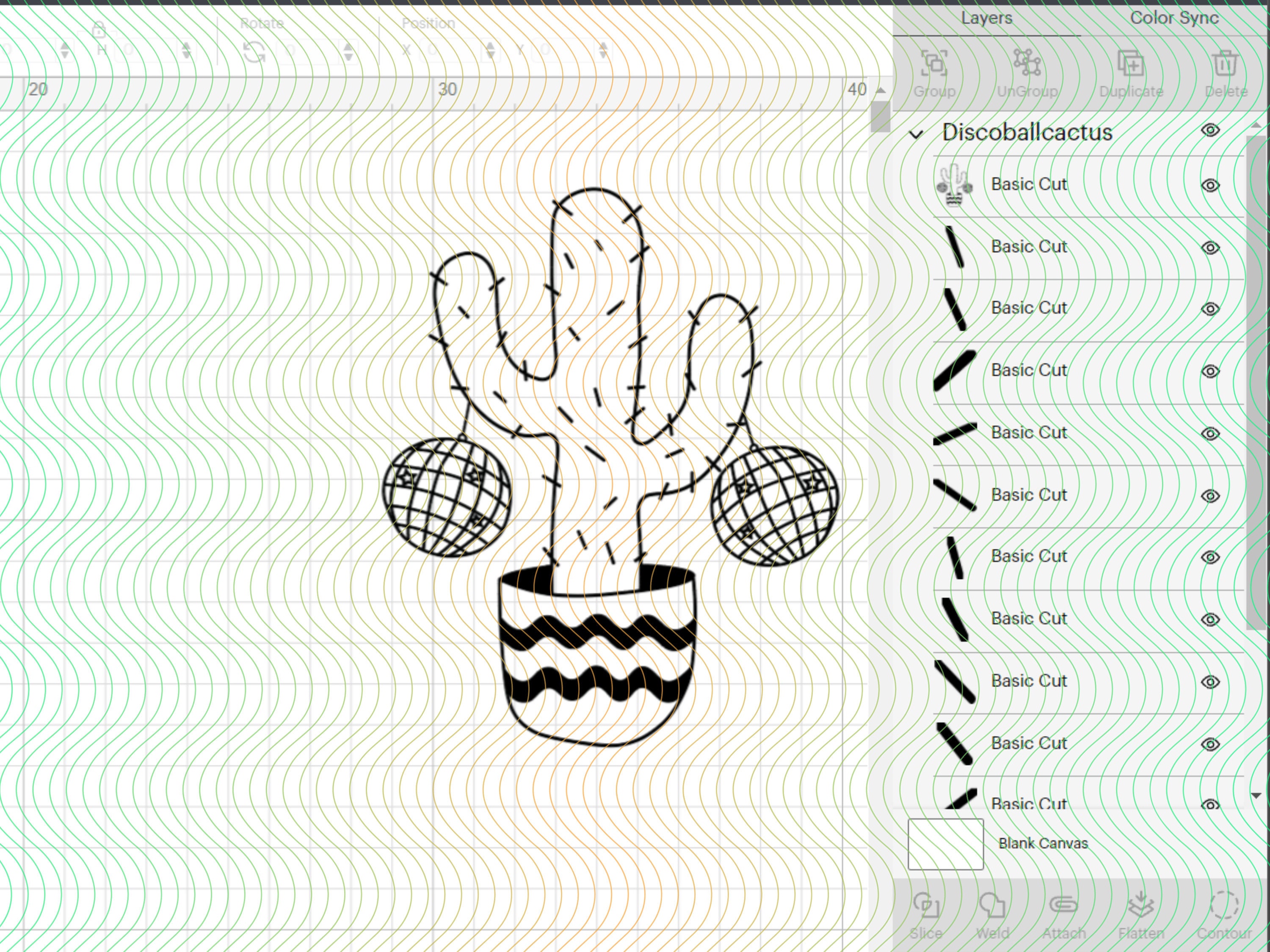 Disco Bachelorette Svg Cactus Svg Disco Ball Svg Groovy | Etsy