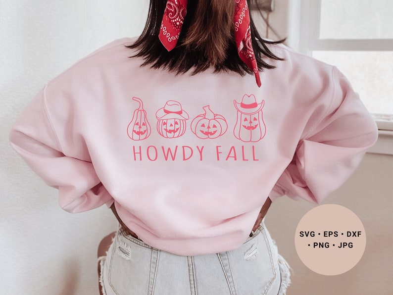 Howdy Fall Svg Cowboy Pumpkin Svg Howdy Pumpkin Svg Western - Etsy