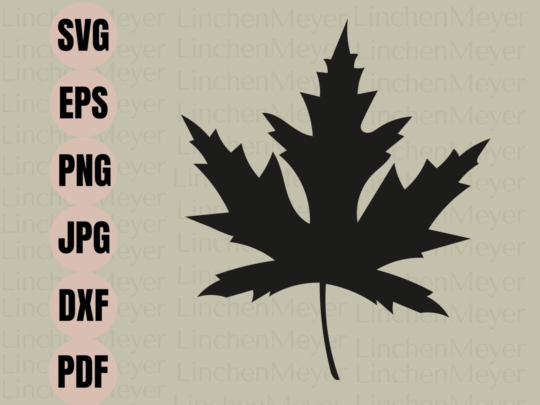 Maple Leaf Svg, Fall Leaves Svg, Leaf Svg, Leaves Svg, Files for Cricut ...