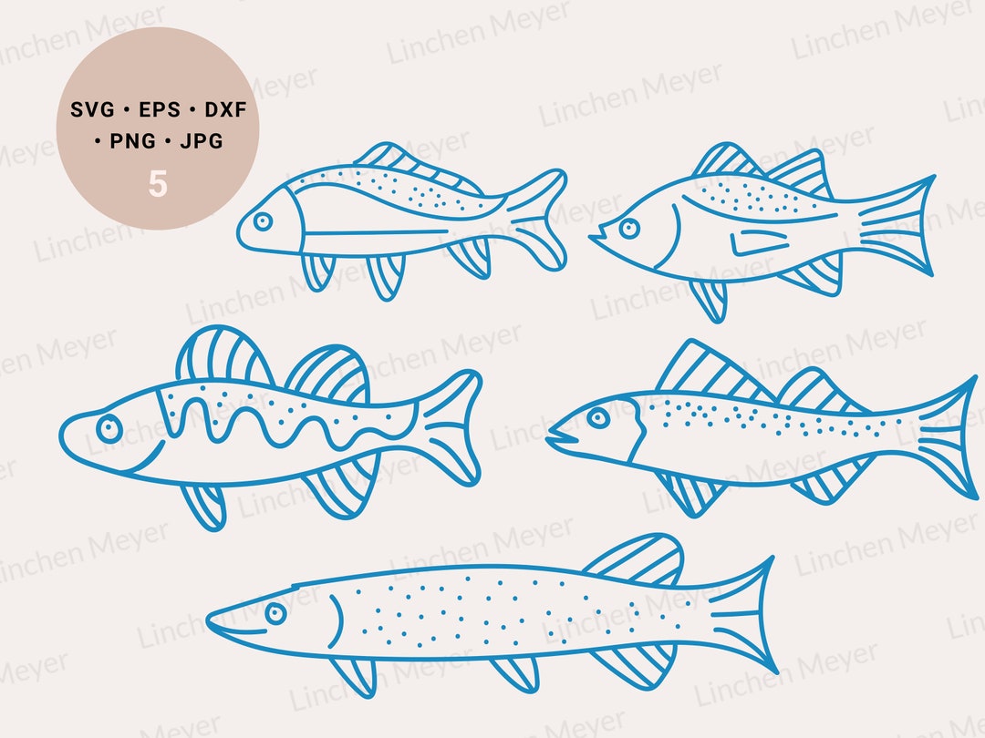 Fishing Svg, Fish Svg Bundle, Fish Svg, Nautical Svg, Fathers Day Svg ...