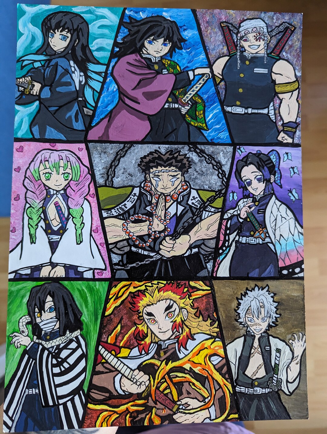 Demon Slayer Hashira Print - Etsy