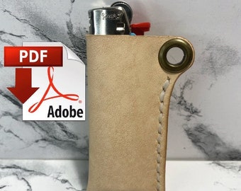 Lighter Leather Pattern - Etsy