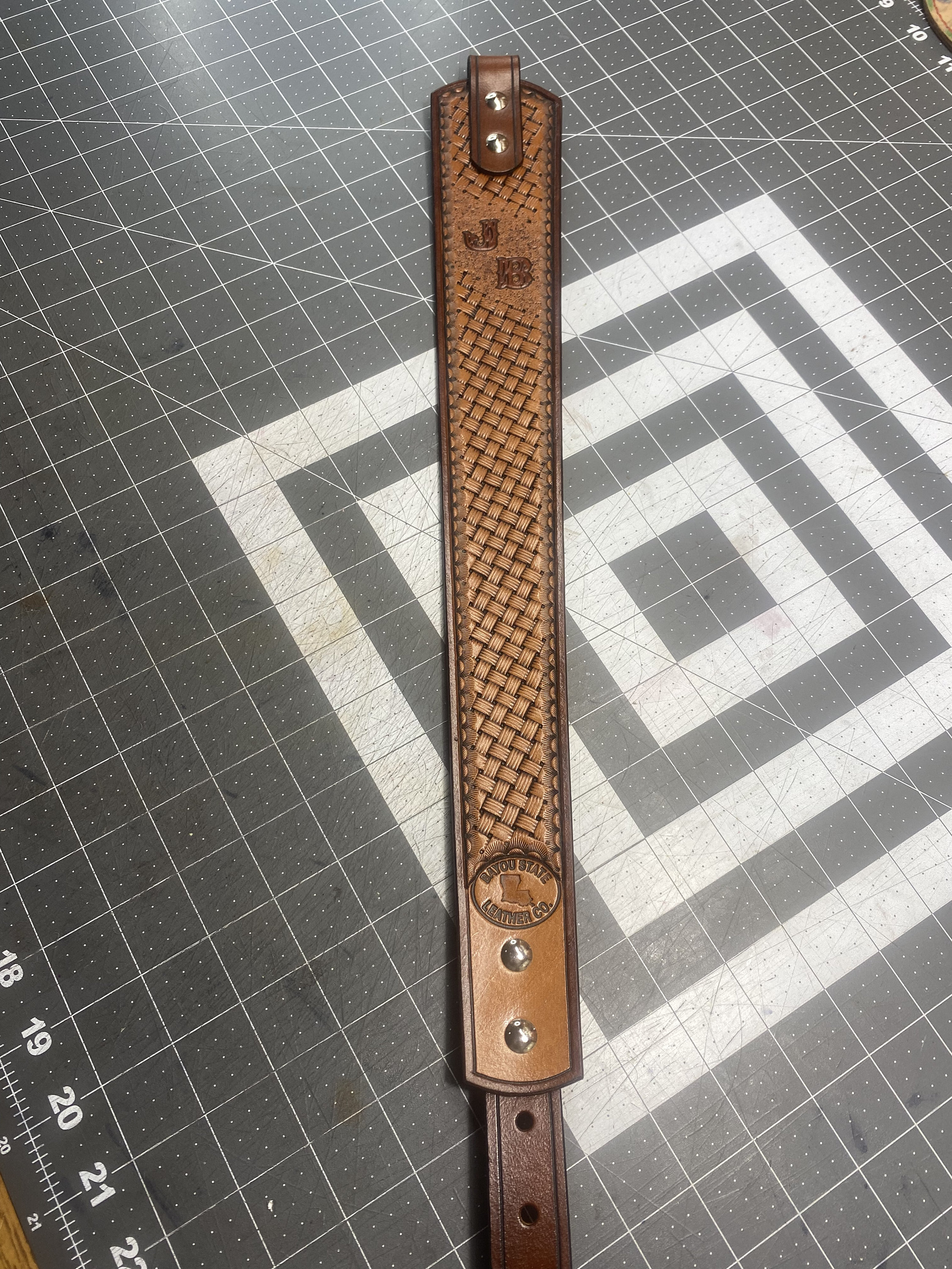 Leather Rifle Sling Pattern Template PDF - Etsy