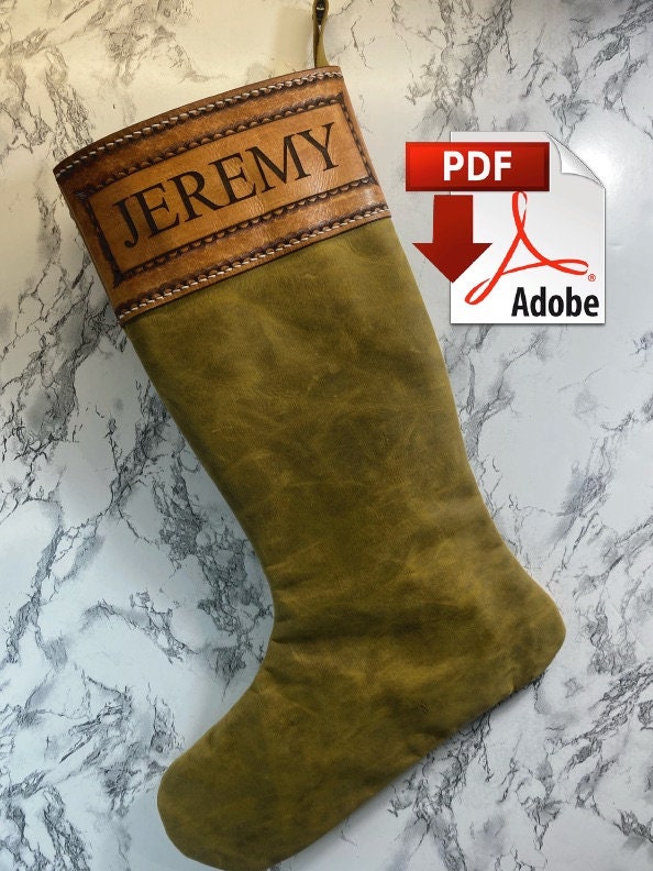 Christmas Stocking Pattern PDF - Etsy