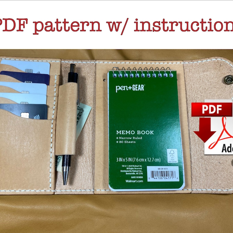 Book Wallet - Etsy