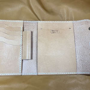 Memo Book Wallet / Cover / Leather Pattern PDF - Etsy