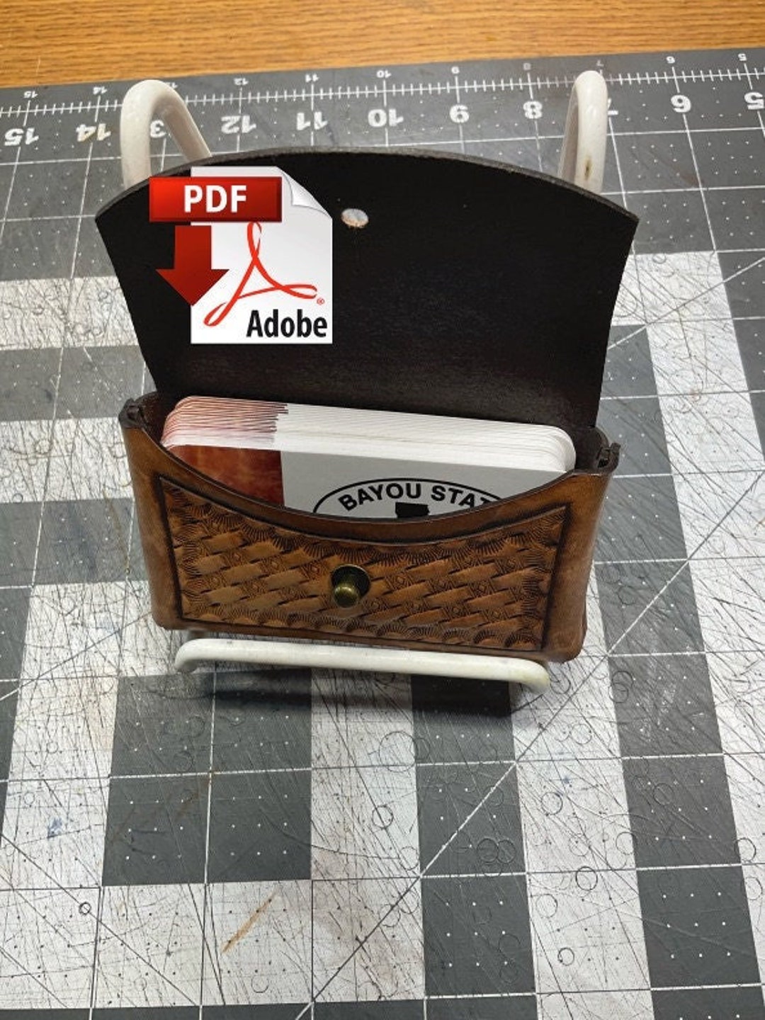 Business Card Holder PDF Pattern - Etsy