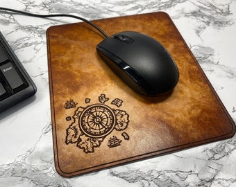 World Map Mouse Pad - Etsy