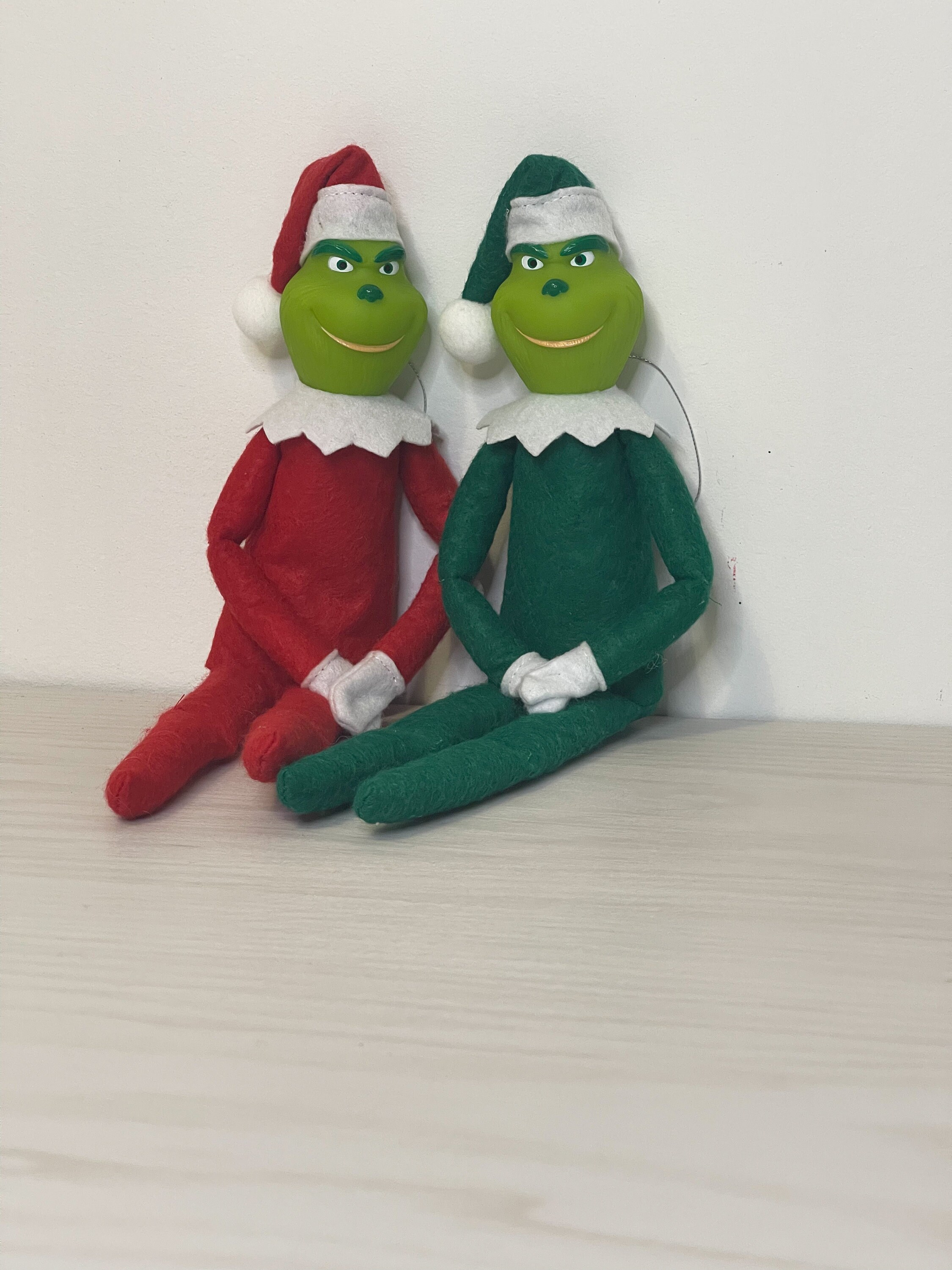 Grinch on the Shelf Grinch Family Elf Family Elves Christmas Gift ...