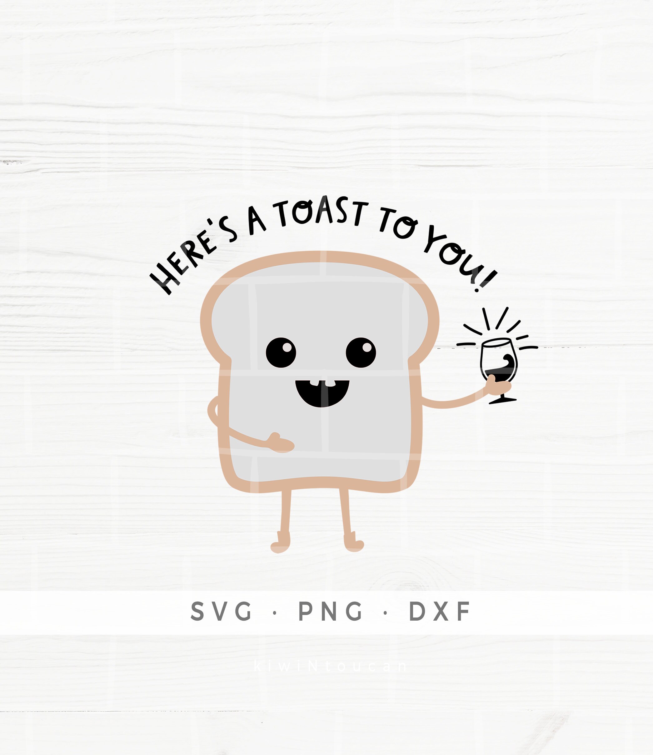 Here's a Toast to You SVG Funny Popular SVG Cut Files - Etsy UK