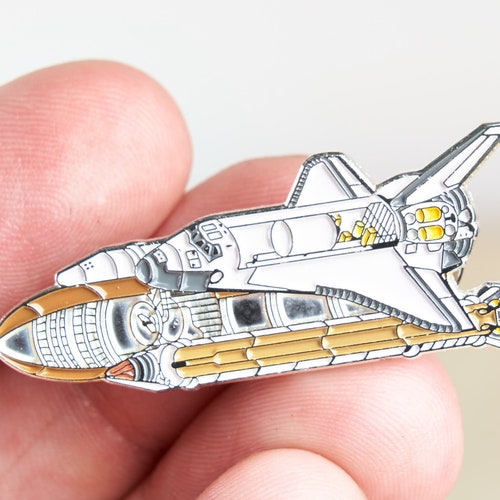 International Space Station ISS Enamel Pin Lapel Brooch NASA - Etsy