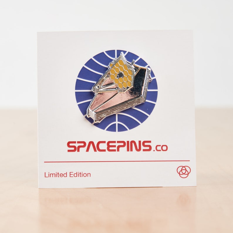 James Webb Space Telescope Enamel Pin Lapel Brooch NASA - Etsy