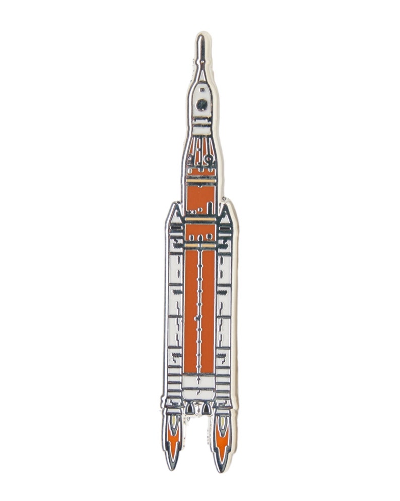 Artemis 1 Space Launch System SLS Rocket Enamel Pin Lapel Brooch - NASA ...