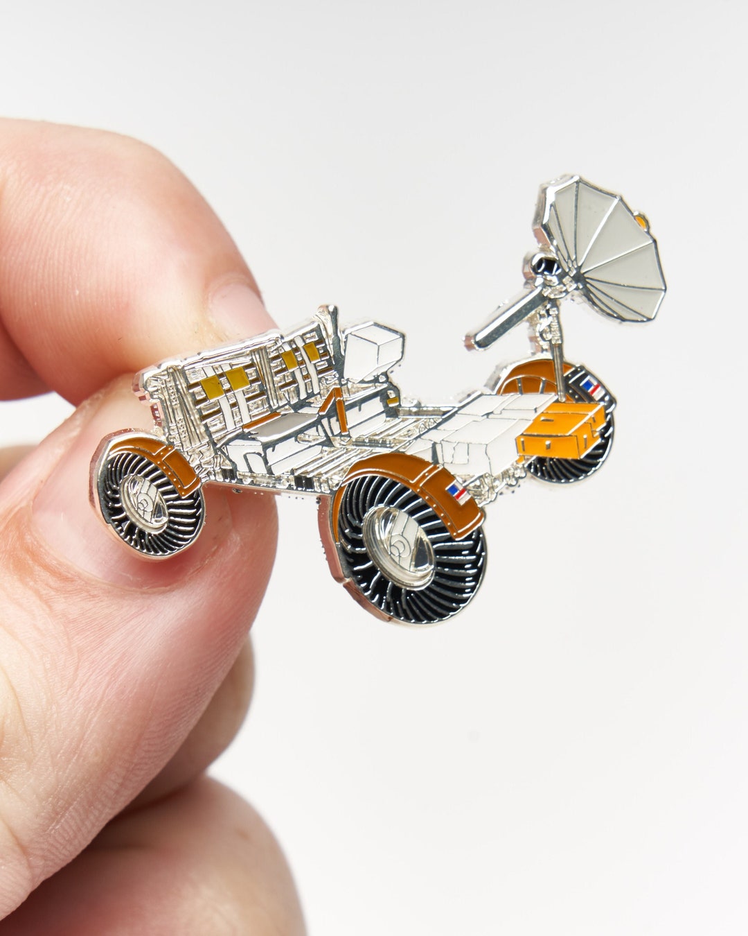 NASA Lunar Roving Vehicle Enamel Pin - Commemorate Apollo Missions With ...